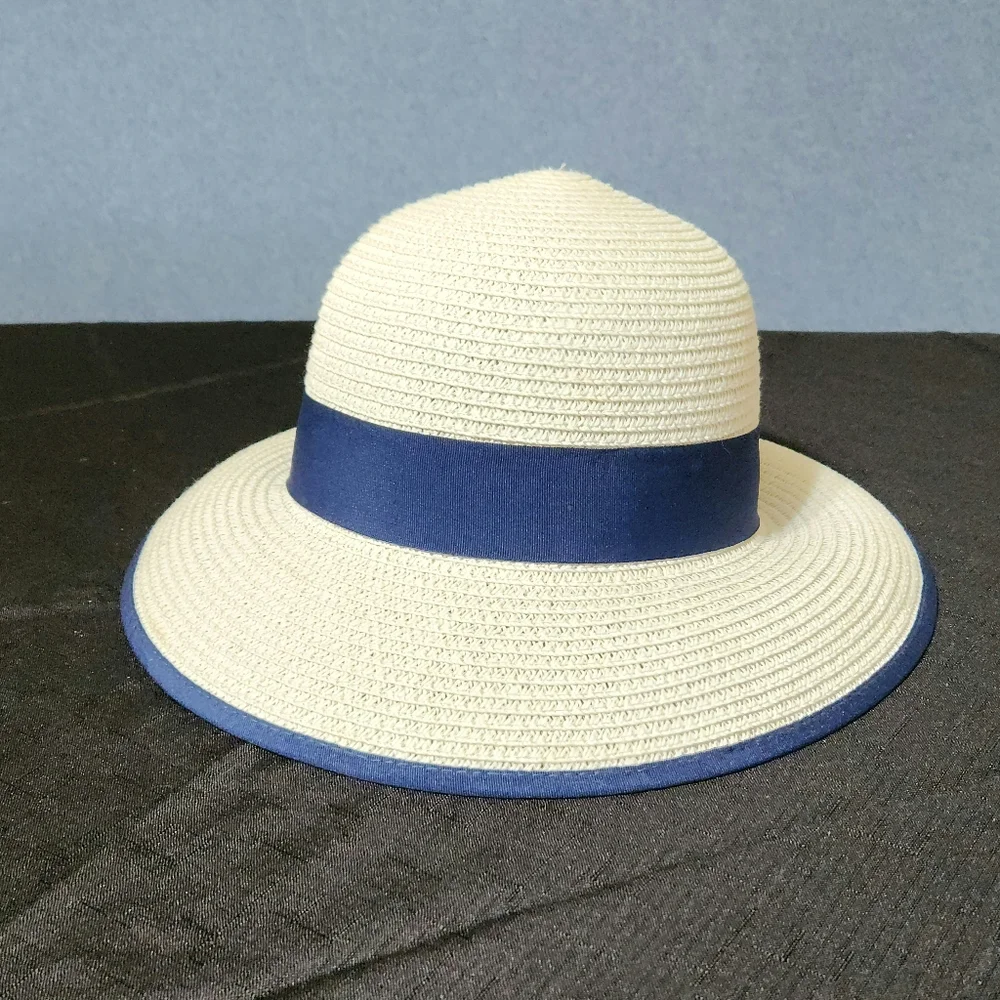 Howards | Accessories | Arianna By Howards Beige Woven Sun Hat Belt ...